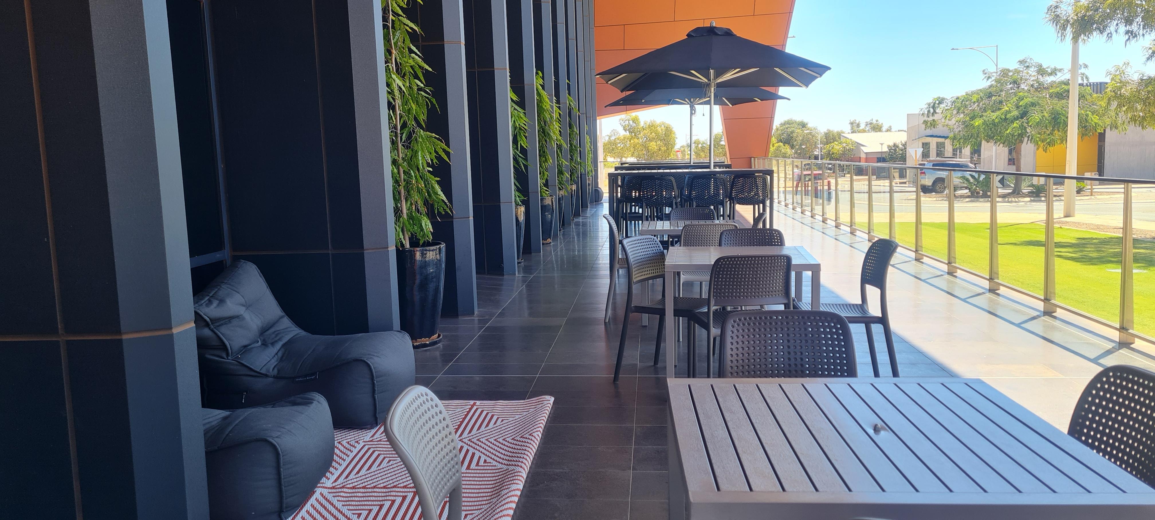 Karratha Library Verandah hire package | Karratha Council